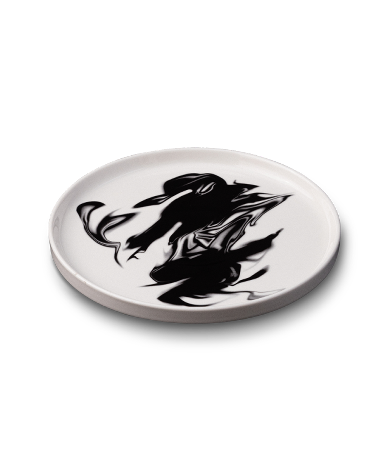 Fire & Smoke Dinner Plate (Set of 4) | Luxury Fine Porcelain | Duali India